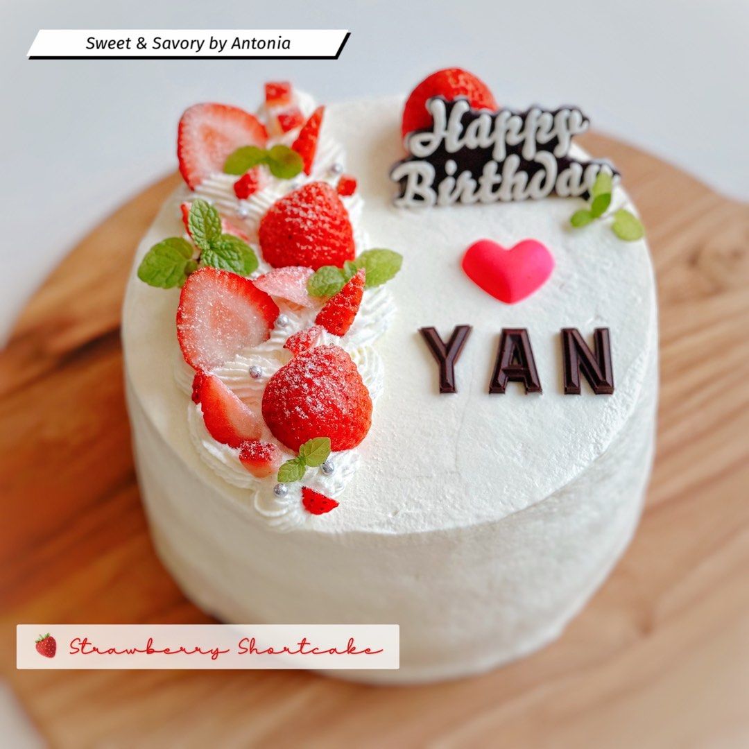 Strawberry Shortcake / Birthday Cake / Mango / Peach / Blueberries ...