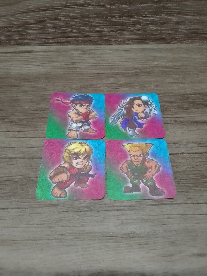 STREET FIGHTER CHIBI SF X ALL CAPCOM DECO STICKERS, Hobbies & Toys ...