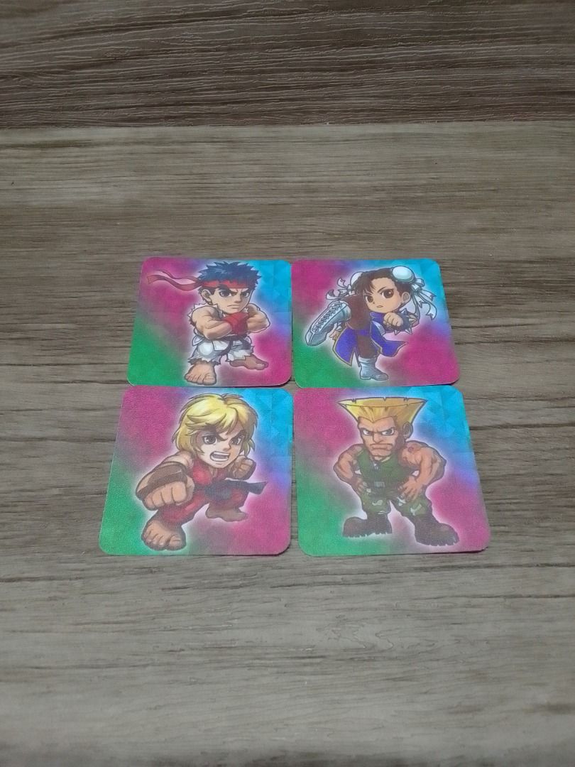 STREET FIGHTER CHIBI SF X ALL CAPCOM DECO STICKERS, Hobbies & Toys ...