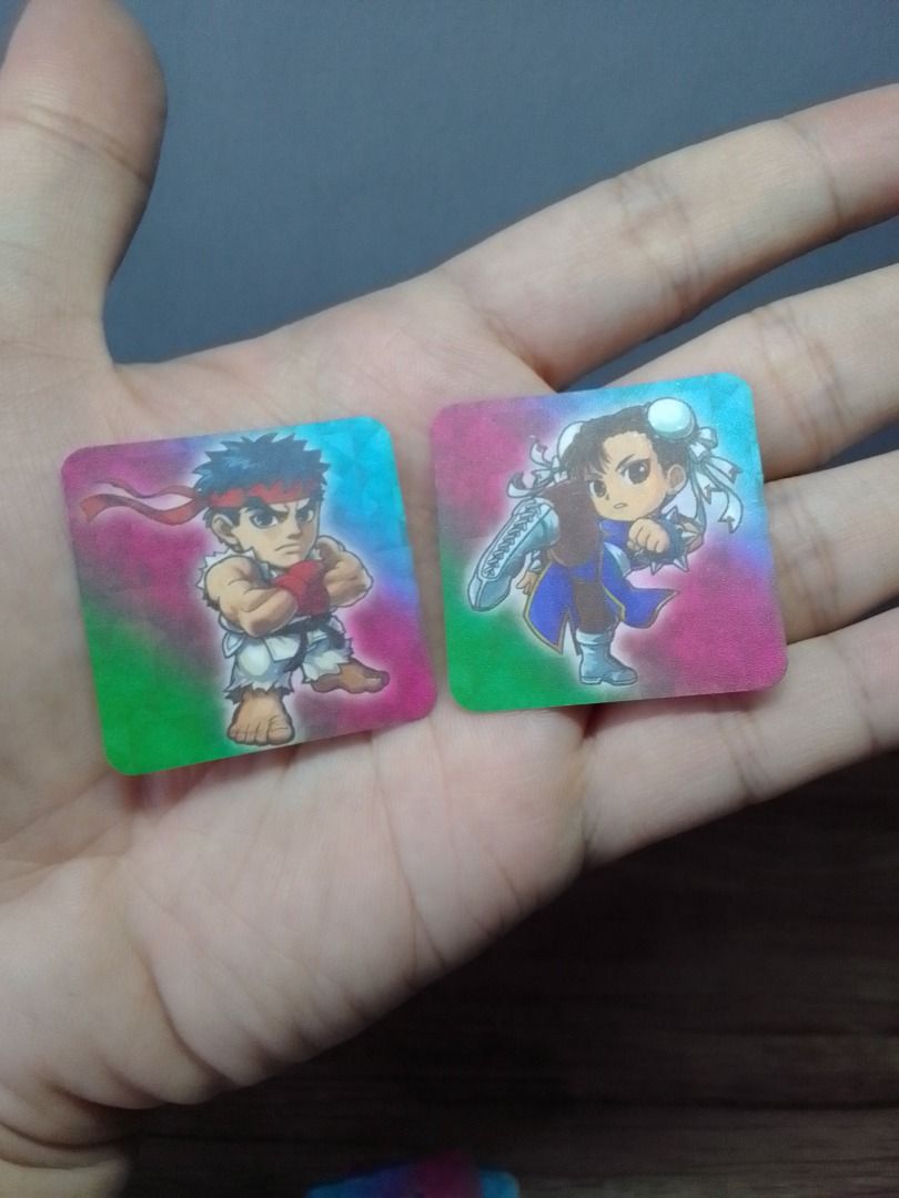 STREET FIGHTER CHIBI SF X ALL CAPCOM DECO STICKERS, Hobbies & Toys ...