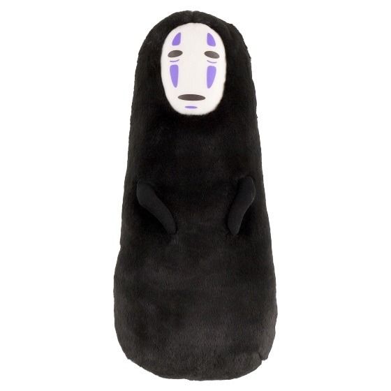 Studio Ghibli Spirited Away Cushion Plush Doll Kaonashi No Face ...