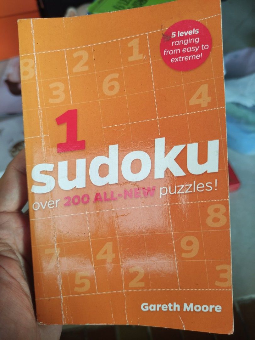 Sudoku 1 - Gareth Moore, Hobbies & Toys, Books & Magazines, Fiction ...