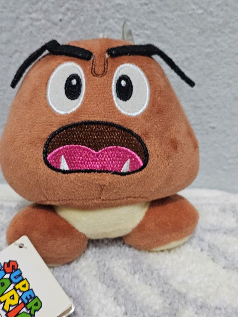 Super Mario Kuribo Goomba Plush Toy on Carousell