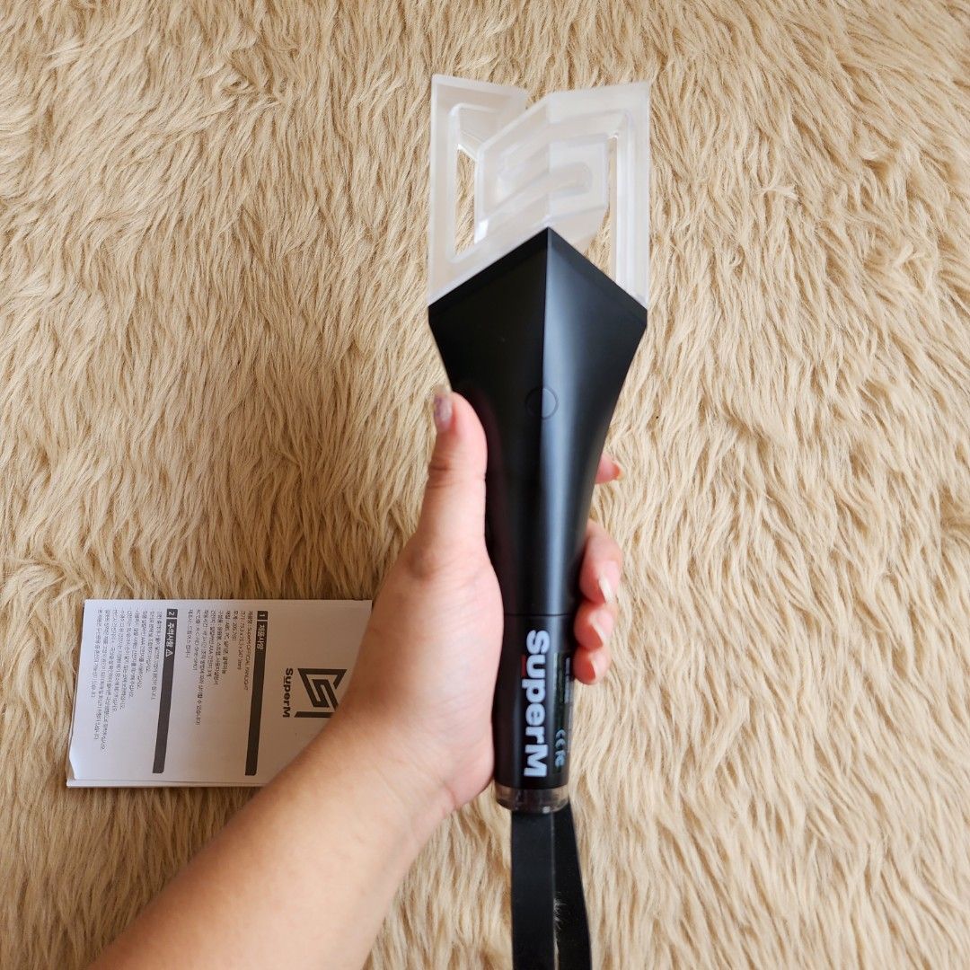 SuperM Official Lightstick/Fanlight, Hobbies & Toys, Memorabilia ...
