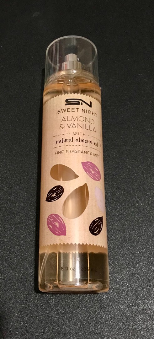 Sweet Night Almond and Vanilla Fine Fragrance Mist, Beauty & Personal ...