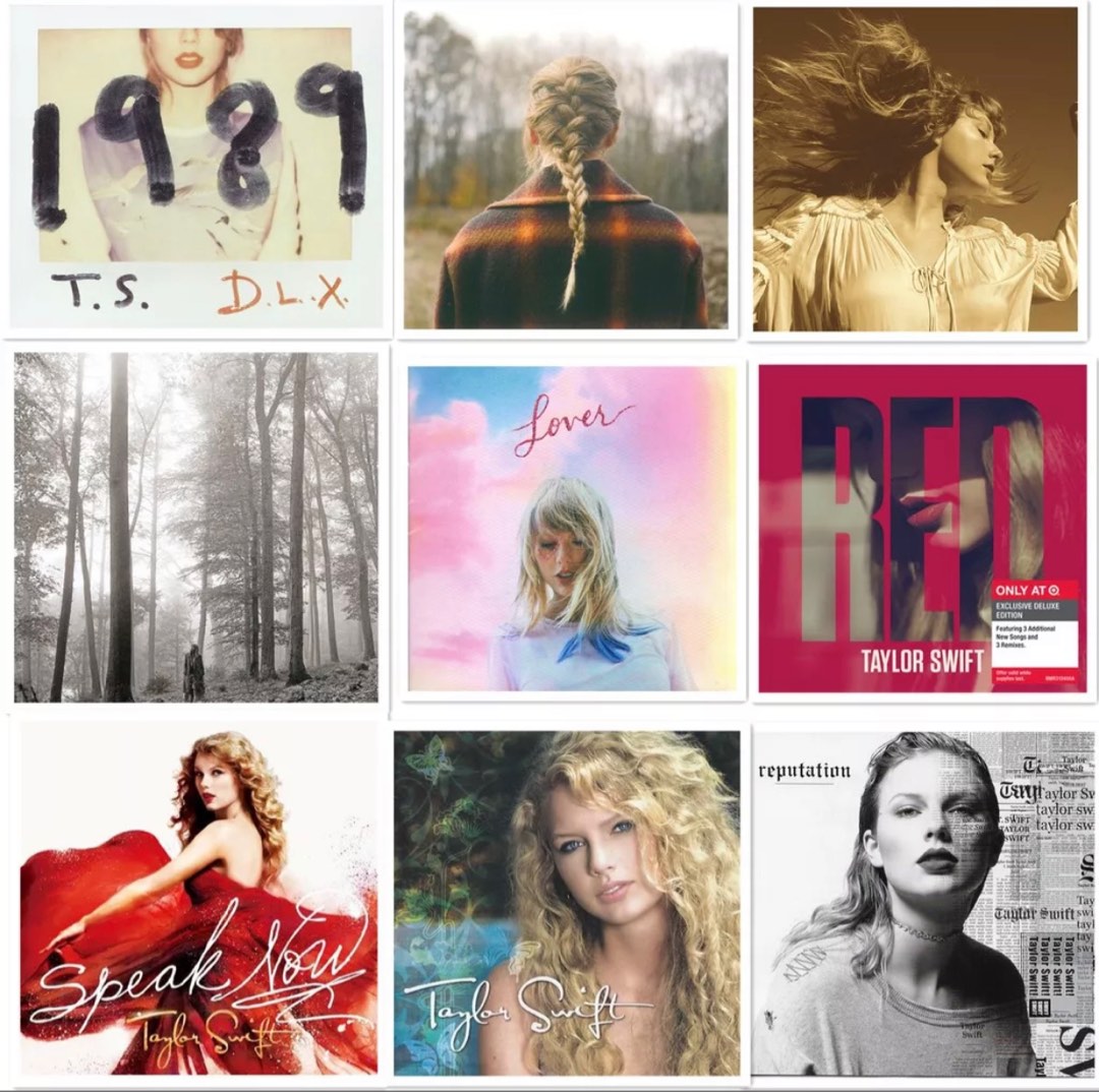 TAYLOR SWIFT ALBUM CDS!, Hobbies & Toys, Music & Media, CDs & DVDs on ...