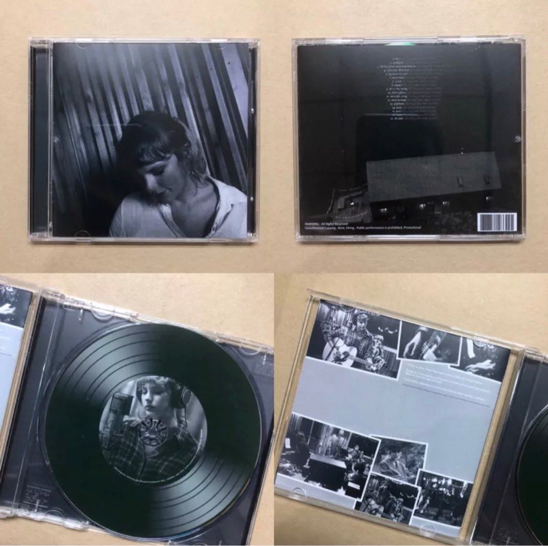 Taylor Swift Folklore LONG POND STUDIO SESSIONS ALBUM CD, Hobbies ...