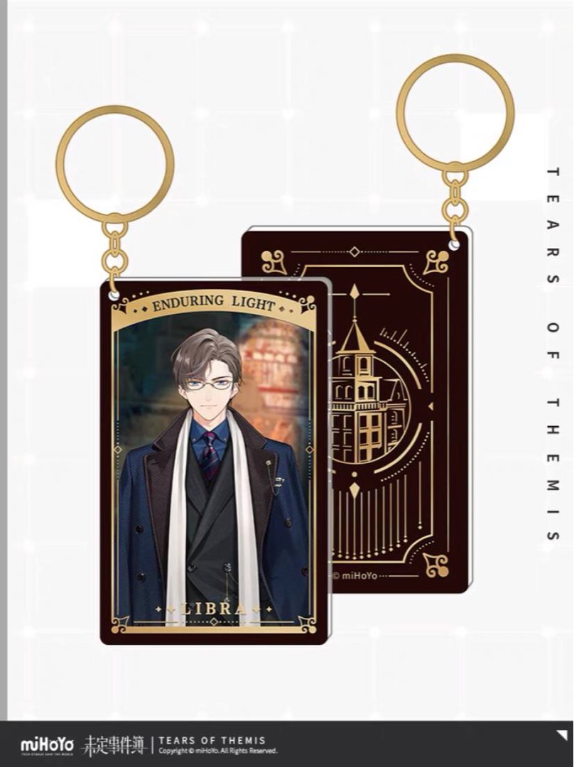 Tears of Themis TOT Enduring Light - Artem Keychain, Hobbies & Toys ...