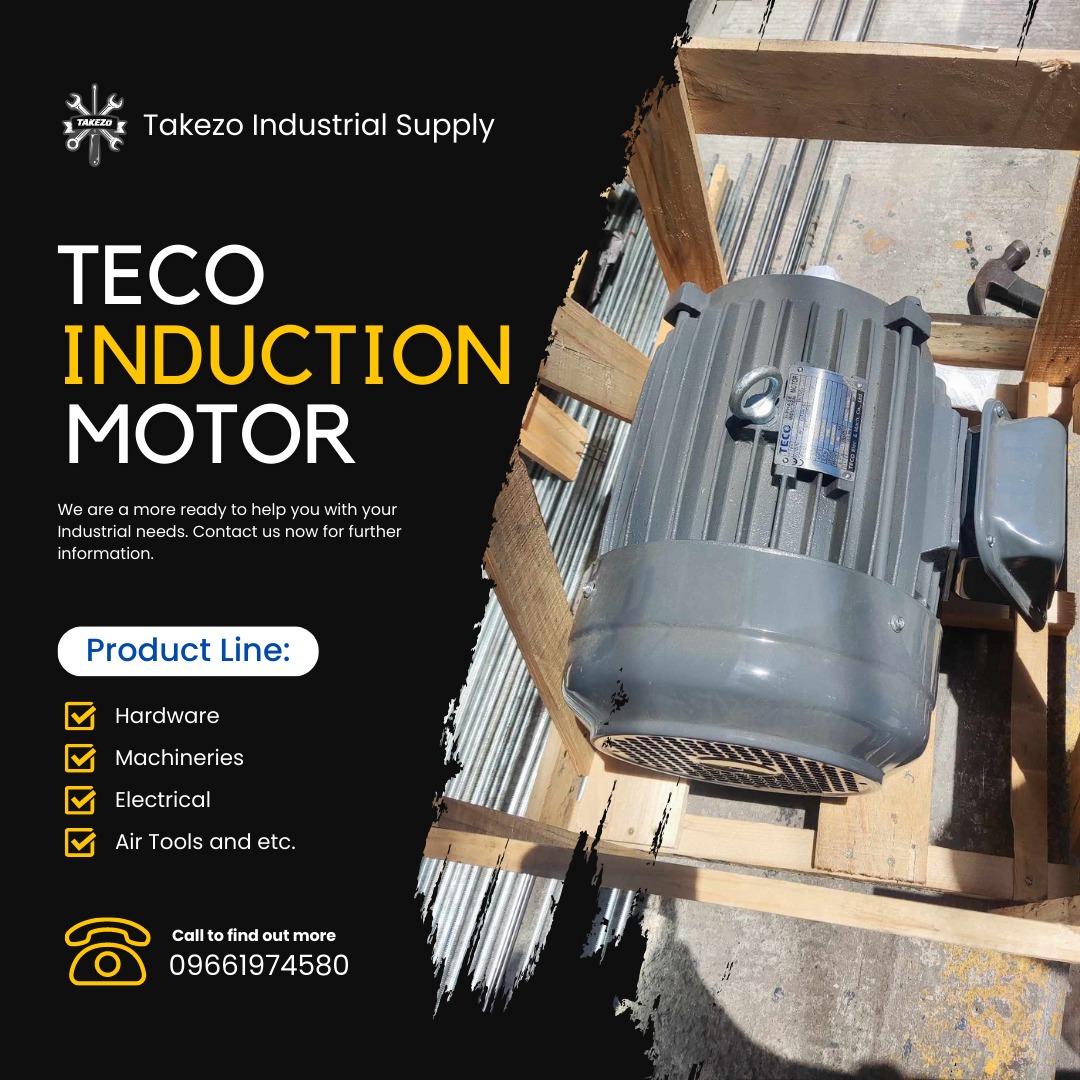 TECO INDUCTION MOTOR on Carousell