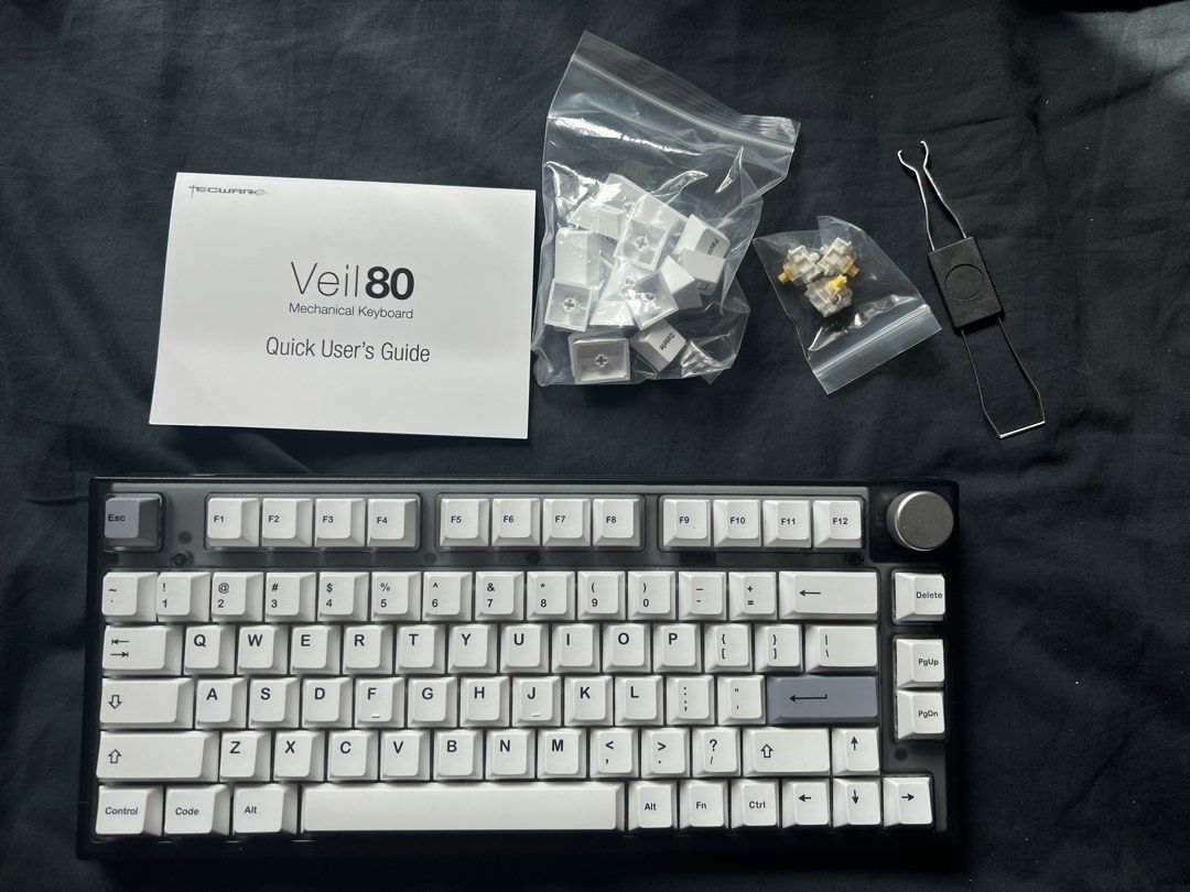 Tecware Veil 80 - Gateron Yellow Switches - Full Box Set, Computers ...