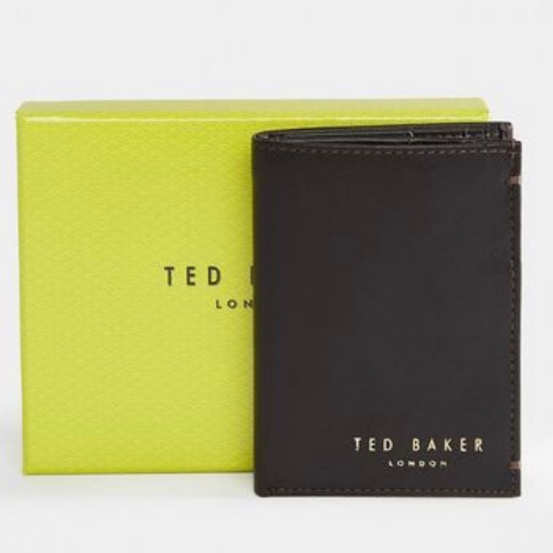 Ted Baker leather bifold wallet, Men's Fashion, Watches & Accessories ...