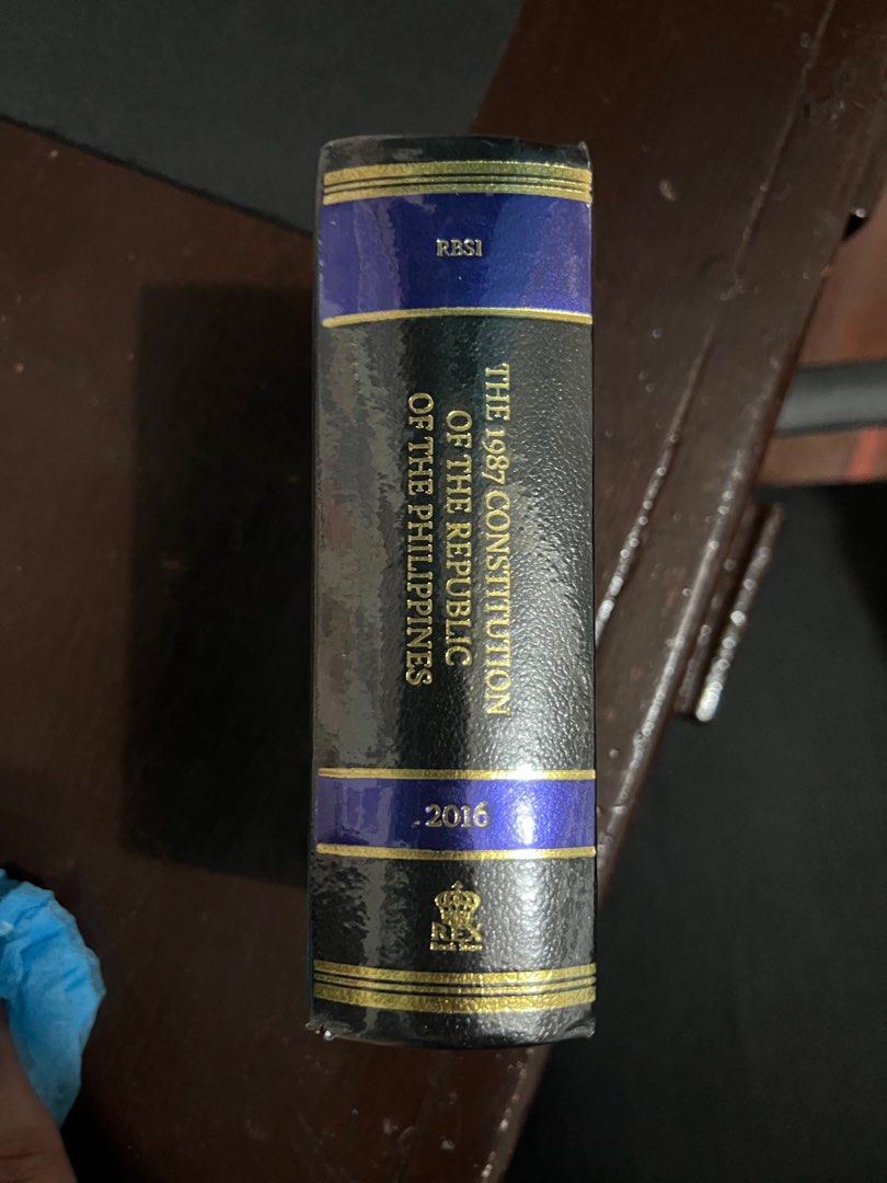 The 1987 Philippine Constitution Codal (2016), Hobbies & Toys, Books ...