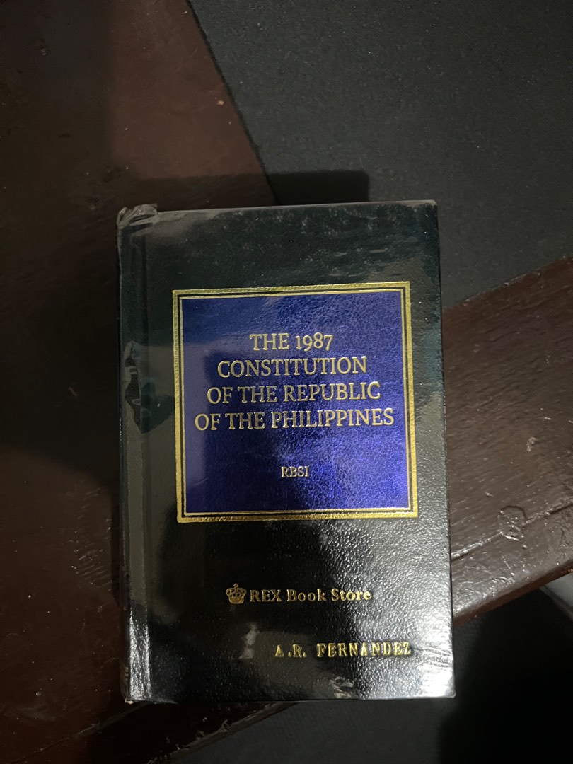 The 1987 Philippine Constitution Codal (2016), Hobbies & Toys, Books ...