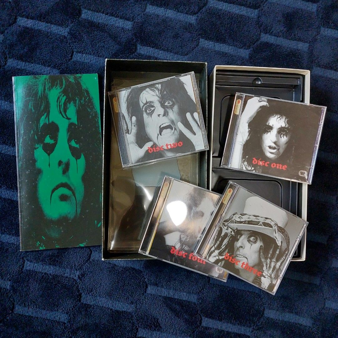 The Life and Crimes of Alice Cooper 4 CD Box Set, Hobbies & Toys, Music ...