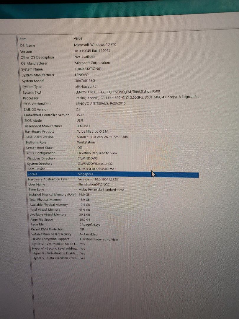 Thinkstation P500 Desktop PC CPU, Computers & Tech, Desktops on Carousell