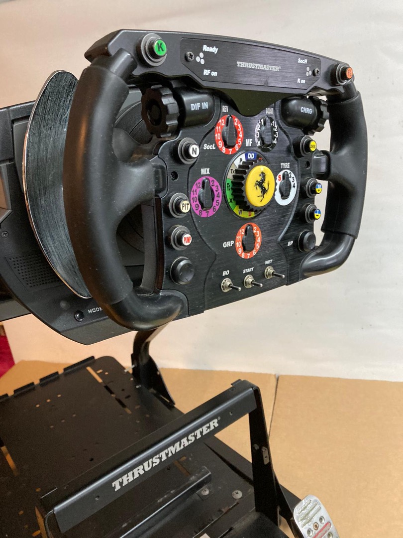 Thrustmaster T500 + T3PA + Apiga AP2 Sim Rig, 電子遊戲, 遊戲機配件, 手掣 - Carousell