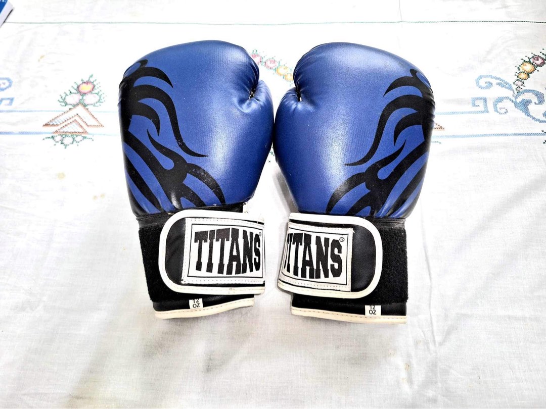 Titans 12 oz Boxing Gloves on Carousell