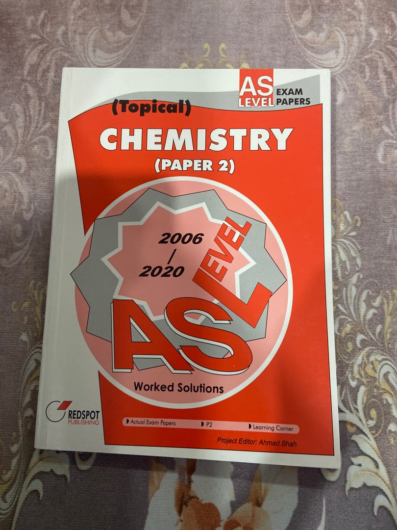 Topical AS Level Chemistry Redspot Paper 2, Hobbies & Toys, Books ...