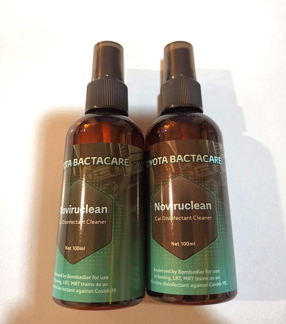 Toyota Bactacare car disinfectant cleaner, Beauty & Personal Care ...