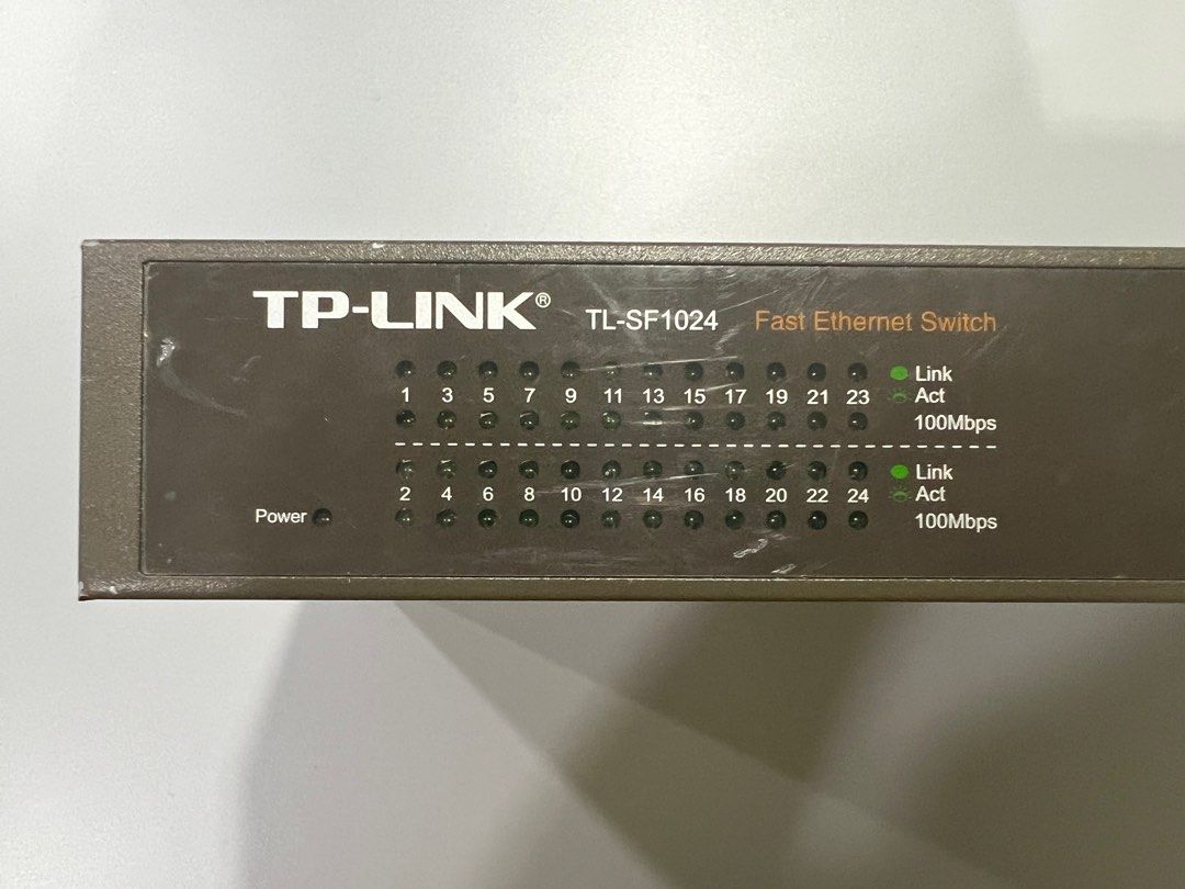 TP-Link Fast Ethernet Switch TL-SF1024, Computers & Tech, Parts & Accessories, Networking on ...
