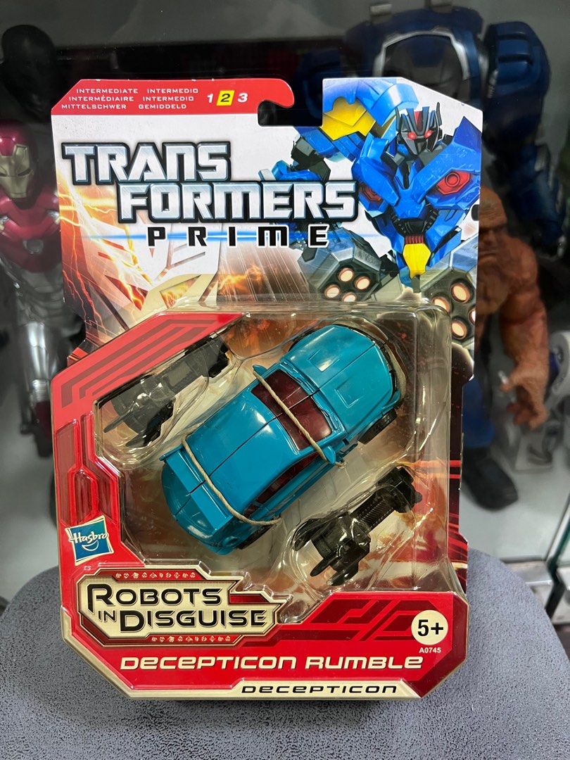Transformer Prime - Dead End, Bumblebee, Rumble, Airachnio, Hobbies ...
