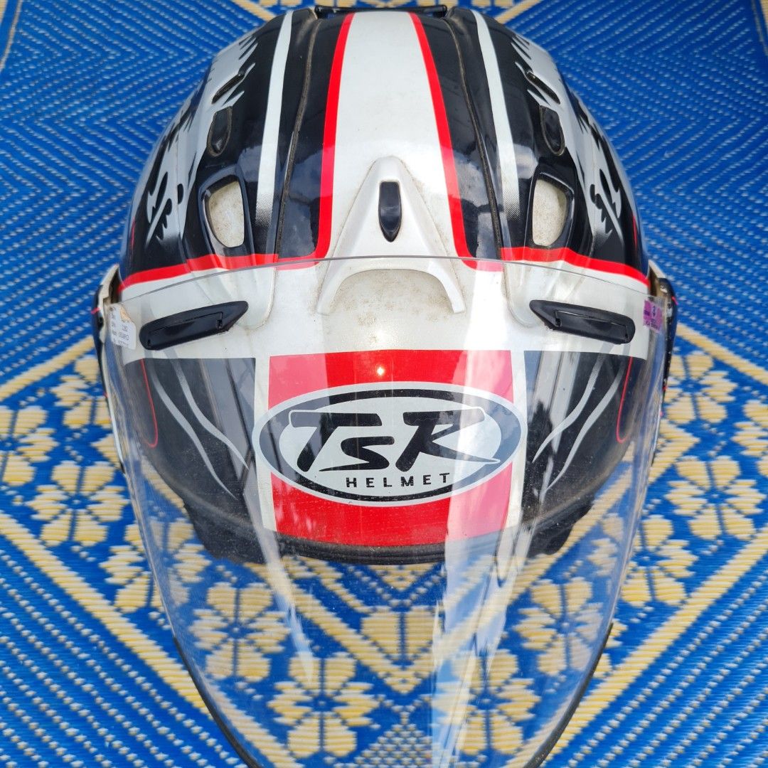 TSR helmet, Motorcycles, Motorcycle Apparel on Carousell