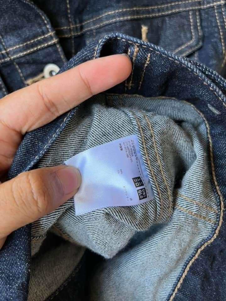 Uniqlo Denim Jacket, Women's Fashion, Coats, Jackets and Outerwear on ...