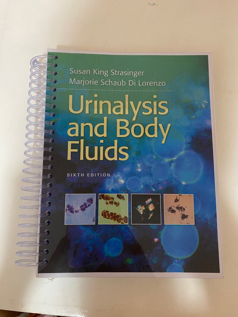 Urinalysis and Body Fluids 6th Ed, Hobbies & Toys, Books & Magazines ...