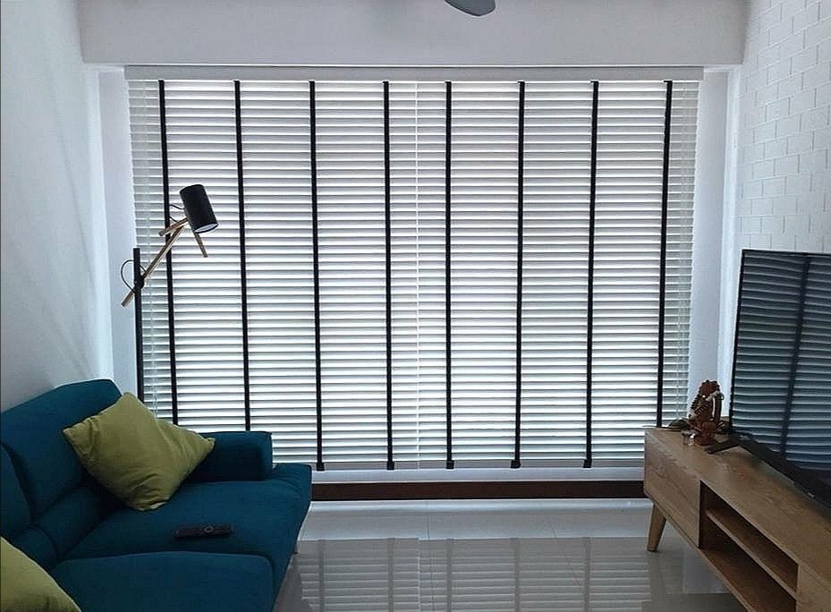 Venetian Blinds / Pvc wood blinds, Furniture & Home Living, Home Decor ...