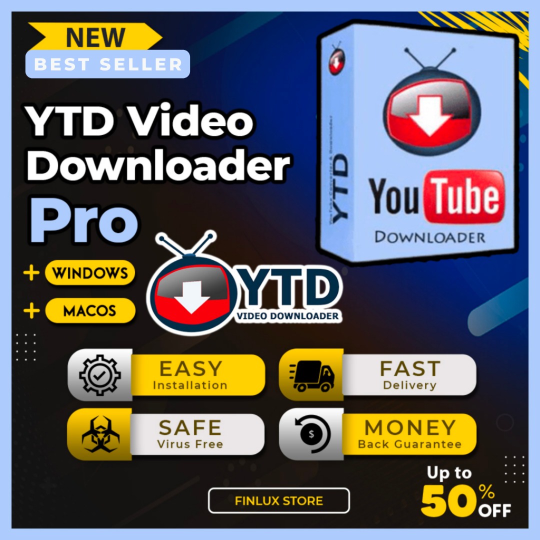 [video] Ytd Video Downloader Pro V9 2 9 Latest 2023 Lifetime For Windows And Mcos Yt Downloader