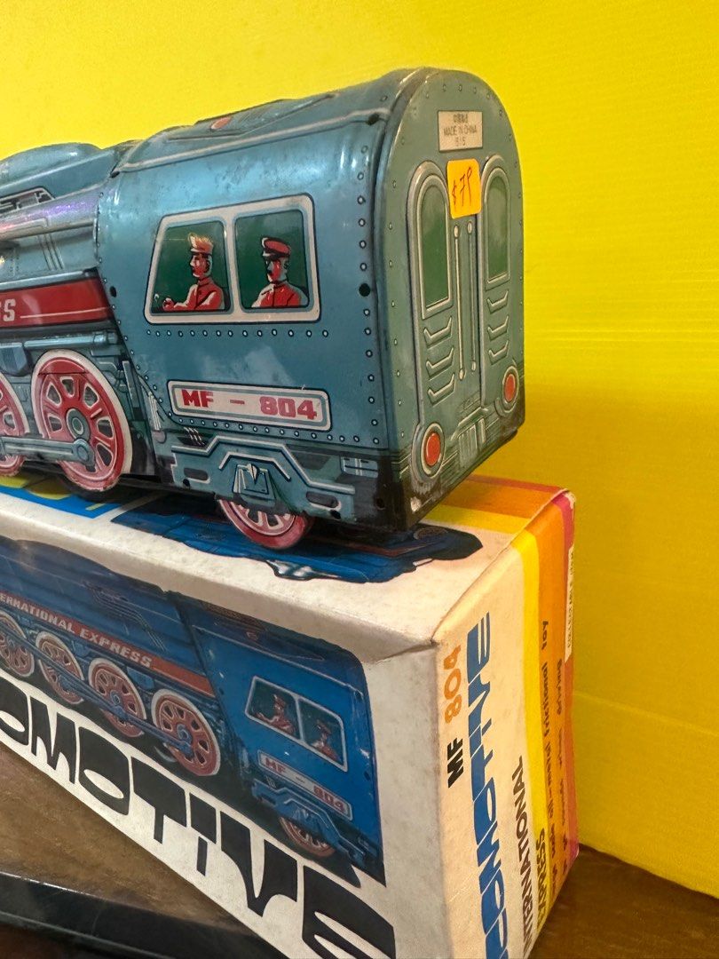 Vintage 60’s Locomotive tin toy ( by friction), Hobbies & Toys ...