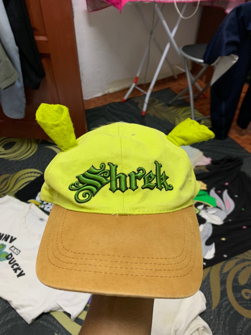 Vintage Cap Shrek, Men's Fashion, Watches & Accessories, Cap & Hats on ...