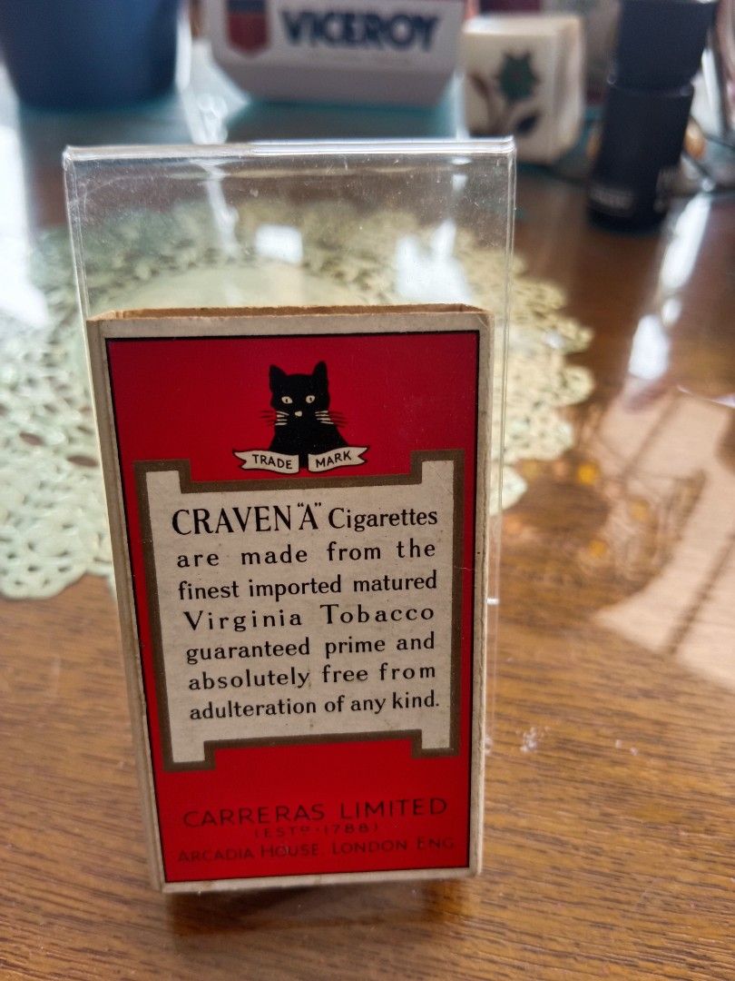 Vintage Craven A Cigarettes packet, Hobbies & Toys, Collectibles ...