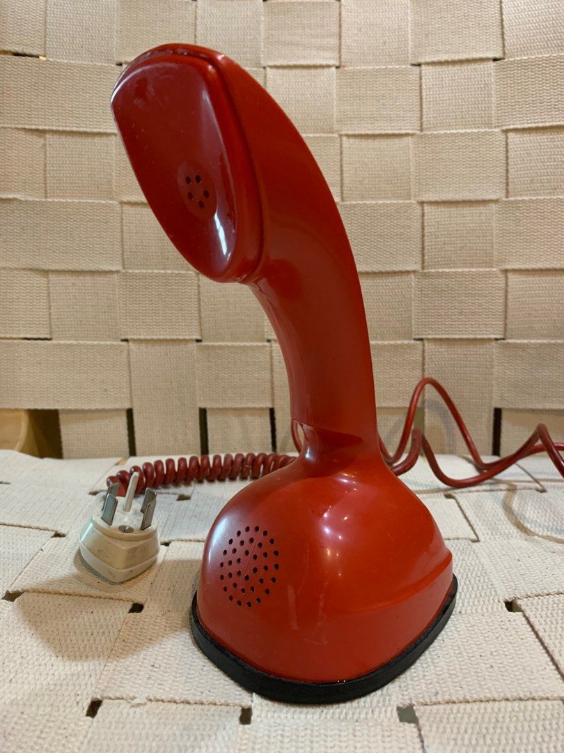 Vintage Red Ericofon Cobra Phone with Rotary Dial, Hobbies & Toys ...