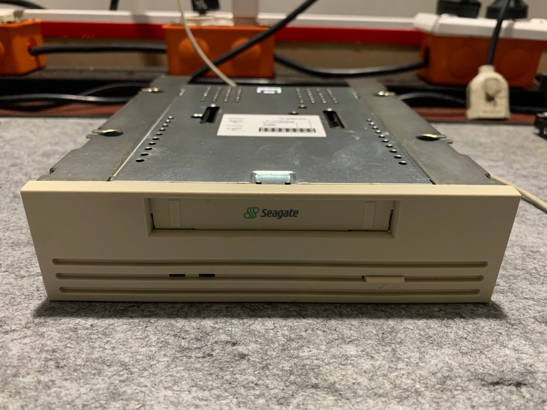 Vintage Seagate Backup DAT Tape Drive SCSI on Carousell
