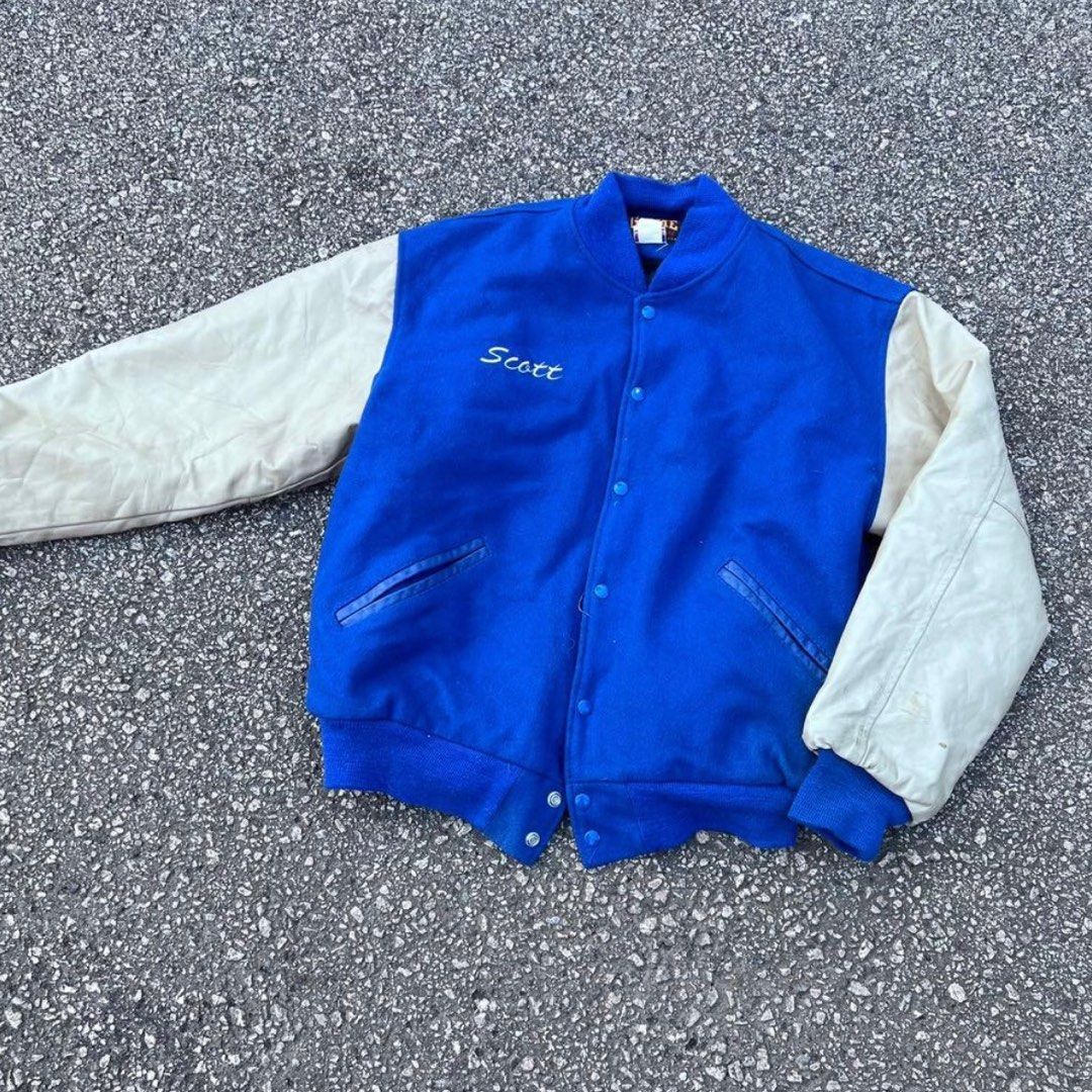 Vintage Varsity Jacket 90s, Men's Fashion, Coats, Jackets and Outerwear ...