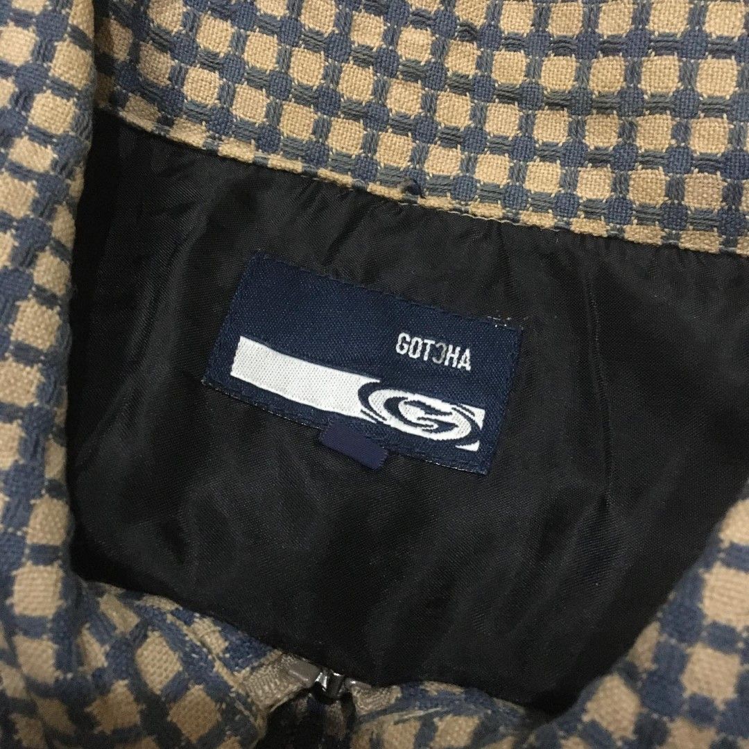 Vintage Work Jacket Gotcha, Fesyen Pria, Pakaian , Baju Luaran di Carousell