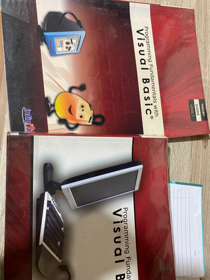 Visual Basics Books on Carousell