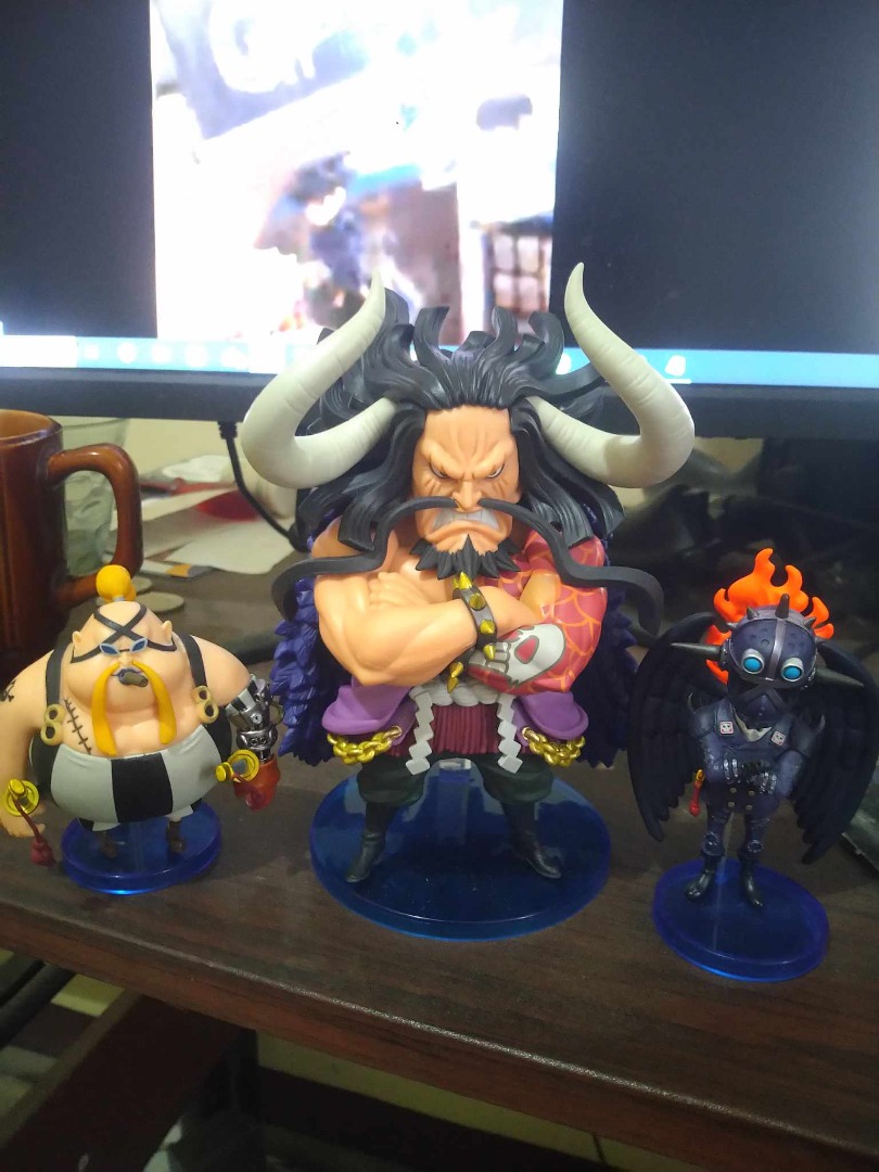WCF one piece set Mega wcf Kaido, King and Queen all with box (BIB ...