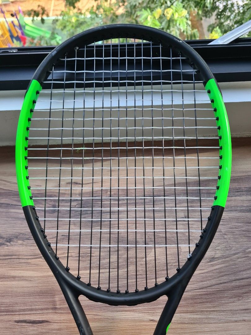 Wilson Blade 98L 98 v6 tennis racket, Sports Equipment, Sports & Games ...