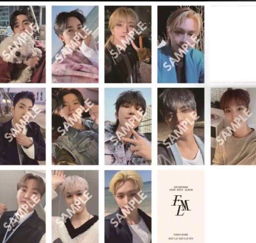 WTS/LFB Seventeen SVT FML UMS Tokyo PC (Scoups Jeonghan Joshua Jun Hoshi Wonwoo Woozi The8 ...