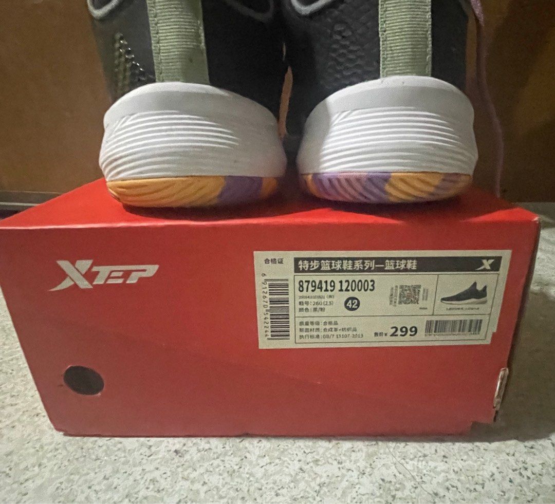 Xtep basketball shoes, Men's Fashion, Footwear, Sneakers on Carousell