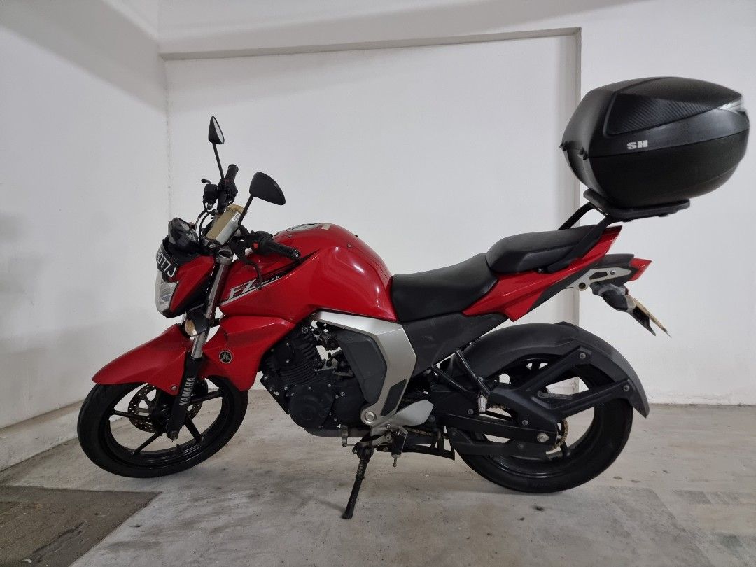 Yamaha FZN150 (Red, Nov 2026), Motorcycles, Motorcycles for Sale, Class ...