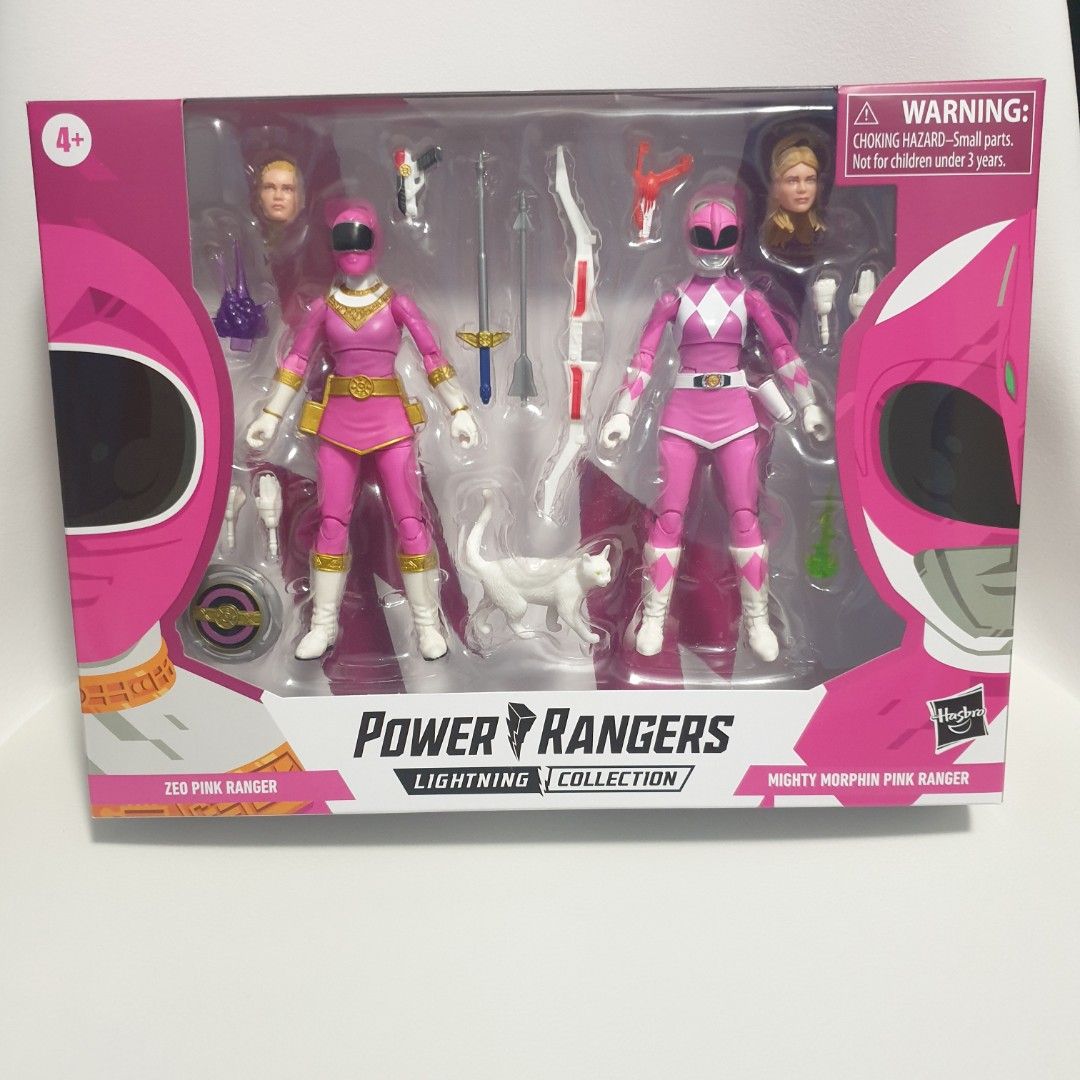 ZEO PINK & MIGHTY MORPHIN PINK Power Rangers Lightning Collection 2 ...