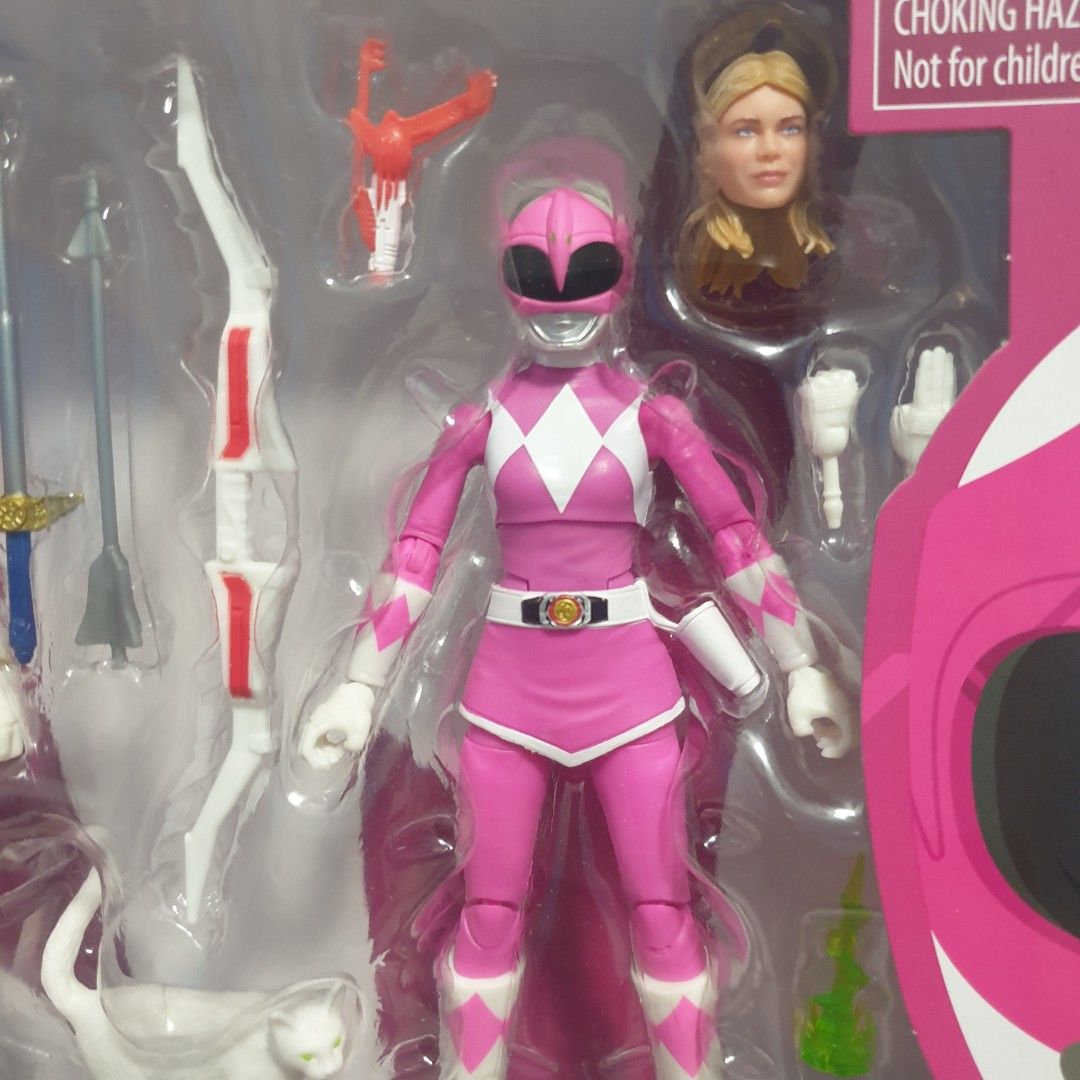 ZEO PINK & MIGHTY MORPHIN PINK Power Rangers Lightning Collection 2 ...