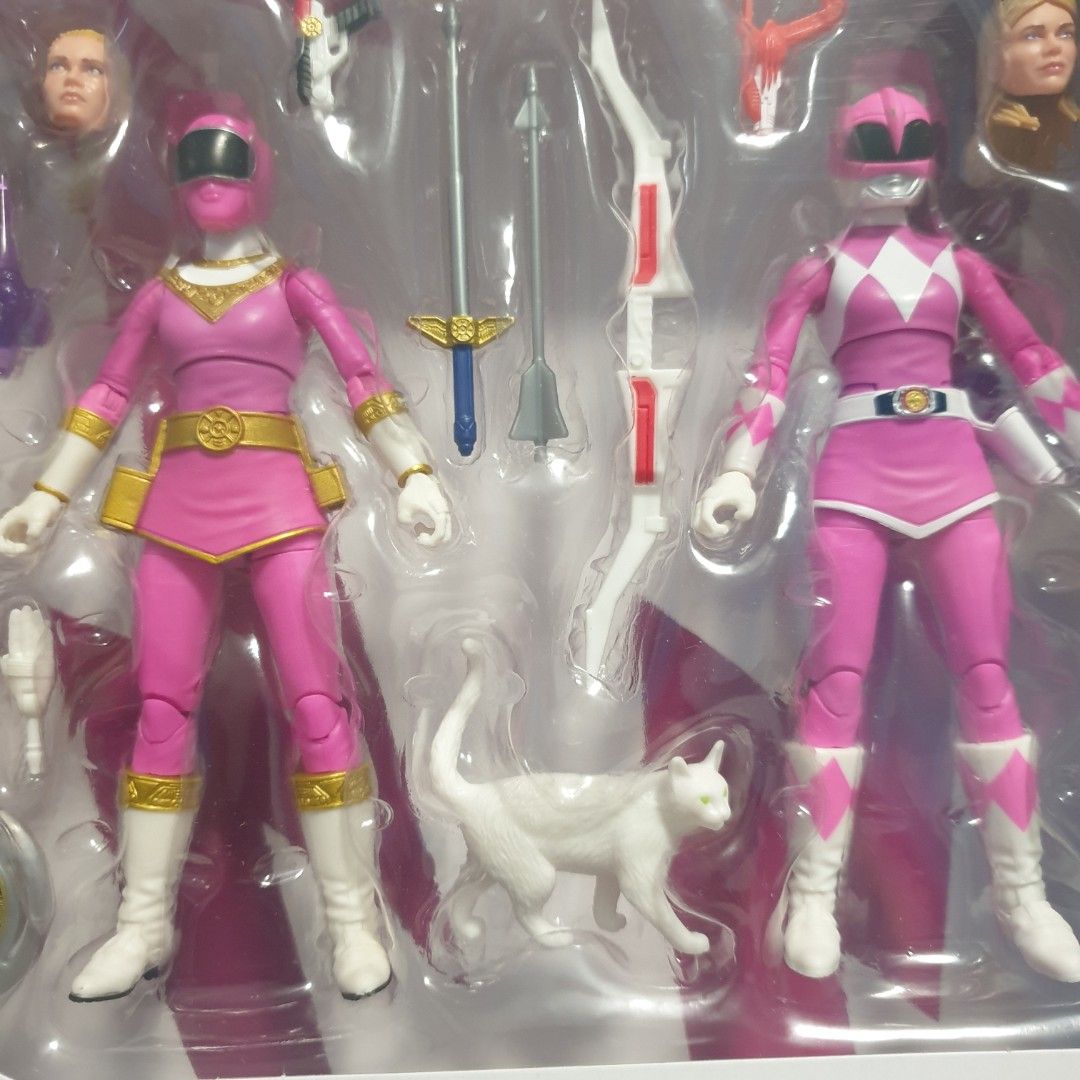 ZEO PINK & MIGHTY MORPHIN PINK Power Rangers Lightning Collection 2 ...