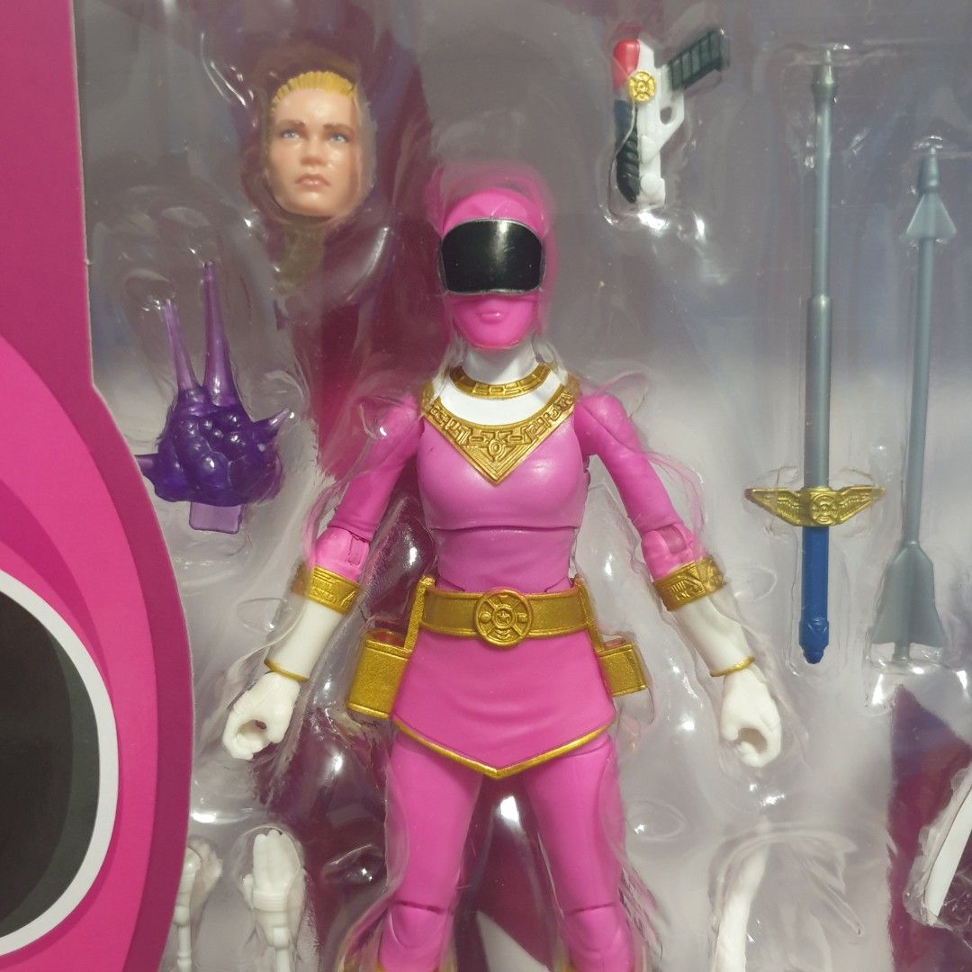 ZEO PINK & MIGHTY MORPHIN PINK Power Rangers Lightning Collection 2 ...