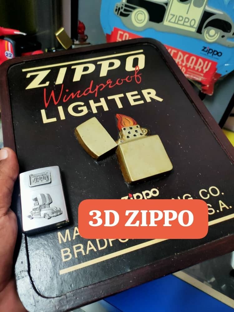 Zippo Vintage wooden 3D display, Hobbies & Toys, Collectibles ...