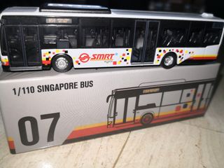 1:120 Singapore Buses SMRT Double Decker Bus 980 Tower Transit, Hobbies ...