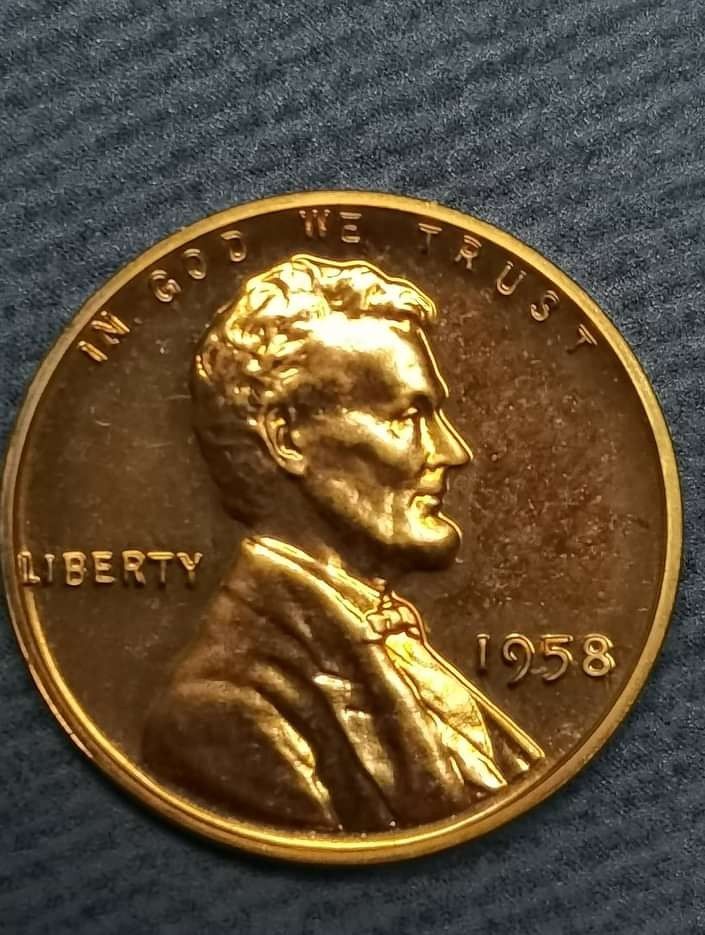 1958 Uncirculated Wheat Penny on Carousell